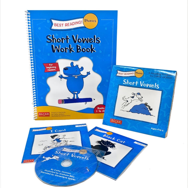 Best Reading Phonics Short Vowels Set | DC Canada Education Publishing ...